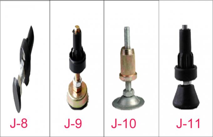 Black Screw Adjuster Pipe Rack Fittings For Pipe Racking System